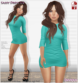 Second Life Marketplace - ::Envious:: Sassy Dress 04