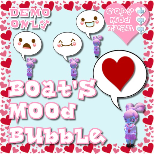 Second Life Marketplace - Boat's Mood Bubble - DEMO