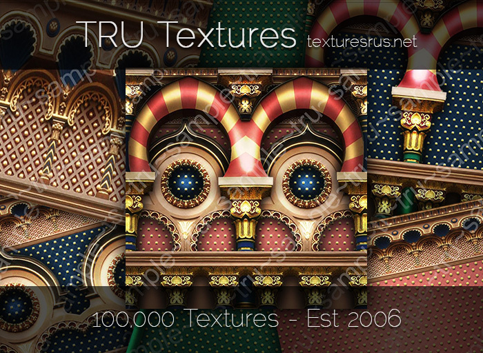 Second Life Marketplace - 41 Seamless Coordinating Fantasy Ornamental ...