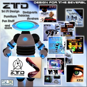 Second Life Marketplace - ZTD - FREE 20 % Commission Resell Vendor 2013