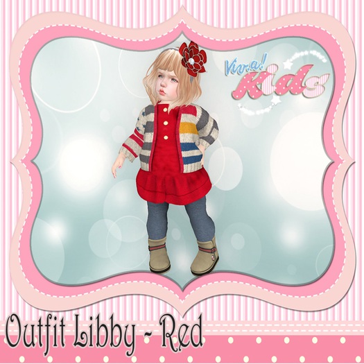 Second Life Marketplace - [Vk!] Outfit LIbby-Red