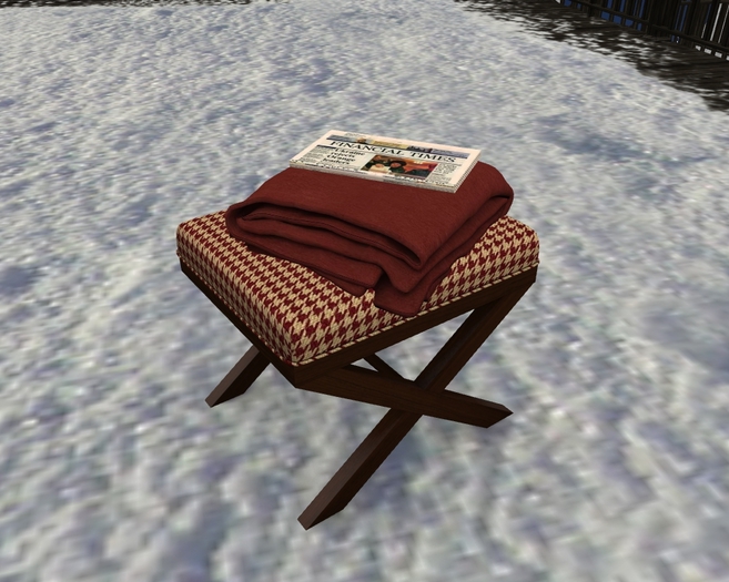 Second Life Marketplace - .:M.LAW:.Romantic Bedroom Gacha bench decor one