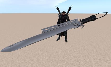 Second Life Marketplace - Retribution Crusader swords plus wings Boxed