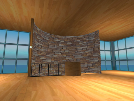 Second Life Marketplace - Blue Chrome Apartment Highrise Tower Prefab ...