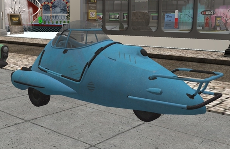 Second Life Marketplace - Fusion Flea car mesh 9 prim