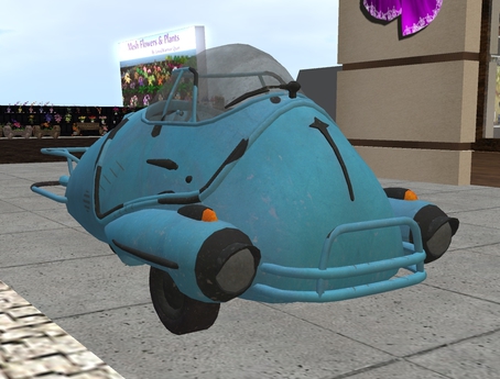 Second Life Marketplace - Fusion Flea car mesh 9 prim