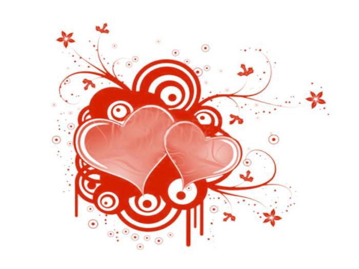 Second Life Marketplace - Wall Stencil - Two Hearts