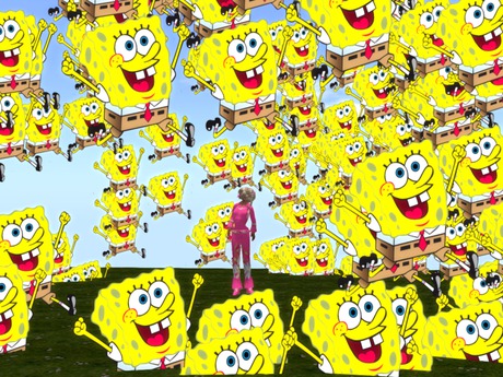 Second Life Marketplace - Spongebob particle emitter poofer