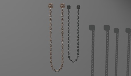 Second Life Marketplace - Mesh Chains kit - 8 textures