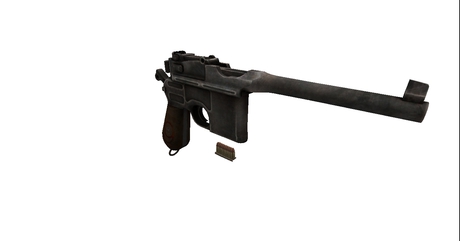 Second Life Marketplace - "Red 9" Mauser C96 (Construktion 96)