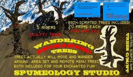 Second Life Marketplace - Enchanted Patrolling Trees! New! Wandering ...