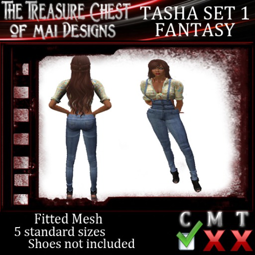 Second Life Marketplace Ttcmd Tasha Fantasy Set 1