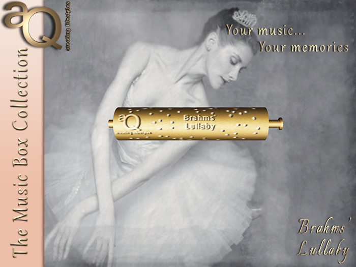 Second Life Marketplace - aQ music box cylinder - Brahms' Lullaby