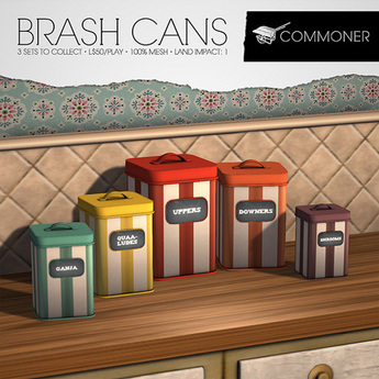 Second Life Marketplace - [Commoner] Brash Can / Glam (Mace)