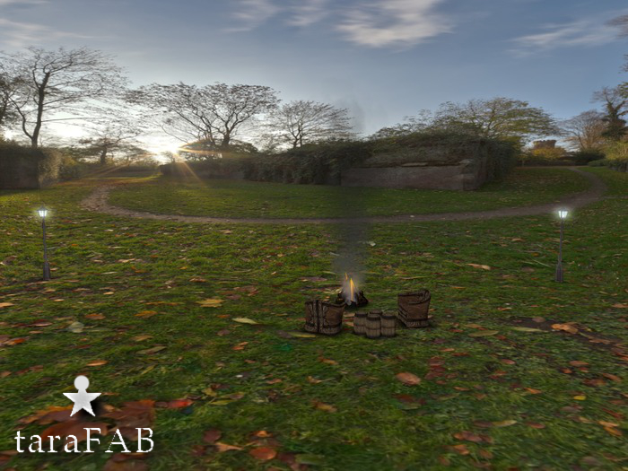 Second Life Marketplace - SUNSET GARDEN Skybox Mesh 1 Prim ! realistic ...