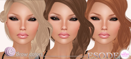 Second Life Marketplace - Esode TMP Head Skin installers Aaliyah