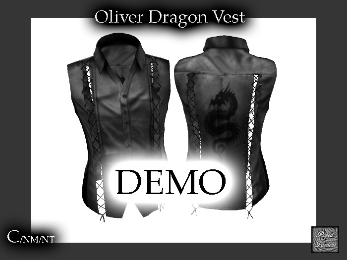 Second Life Marketplace - Demo Oliver Dragon Vest