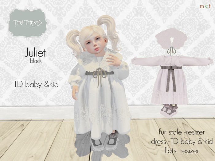 Second Life Marketplace - {T.T}Juliet TD outfit Black HUD Auto-unpacker