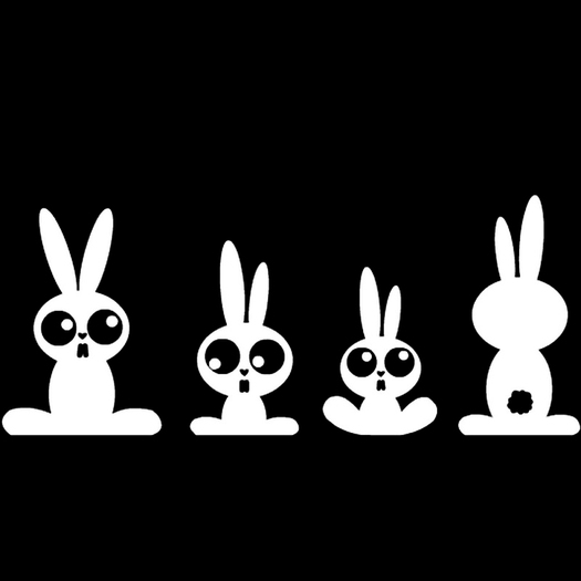 Second Life Marketplace - Sticker : Crazy Rabbits
