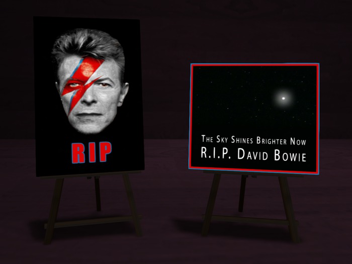 Second Life Marketplace - David Bowie RIP