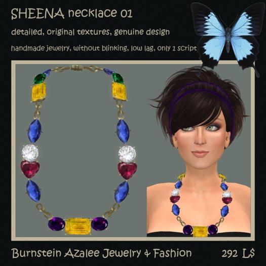 Second Life Marketplace - SHEENA necklace 01