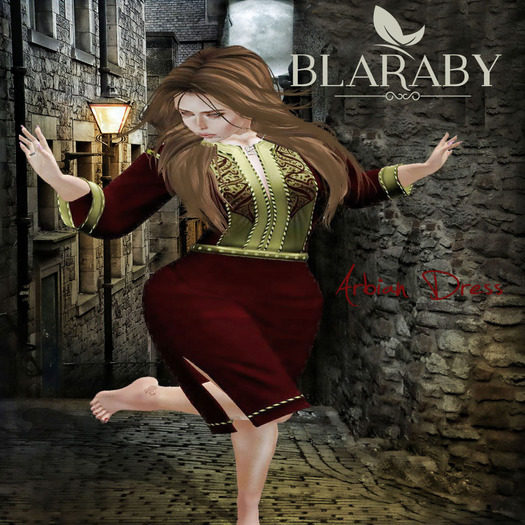 Second Life Marketplace [blaraby]arabian Dress[red]