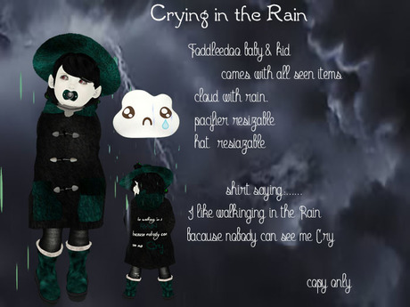 Second Life Marketplace - ~LH~Crying in the Rain