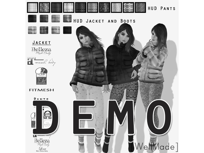 Second Life Marketplace - [WellMade] Breeza Outfit DEMO