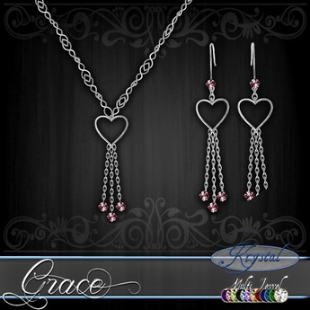 Second Life Marketplace - ::: Krystal ::: Grace - Jewelry Set ...