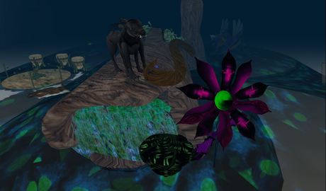 Second Life Marketplace - Navi Twilight glowing forest floor Tile