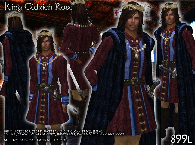 Second Life Marketplace - *FF* King Eldrich Rose