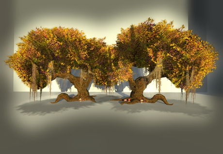 Second Life Marketplace - {DD} Majestic Eagle Tree w/HUD ~ Story Time ...
