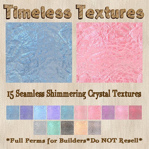 Second Life Marketplace - 15 Seamless Shimmering Crystal Timeless Textures
