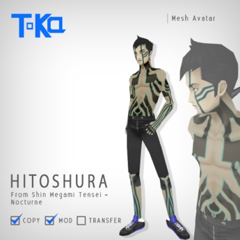 Second Life Marketplace - Toka Designs - Shin Megami Tensei - Hitoshura ...