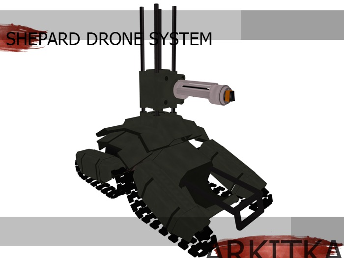 Second Life Marketplace - [Arktika] Shepard Drone (Police Version)