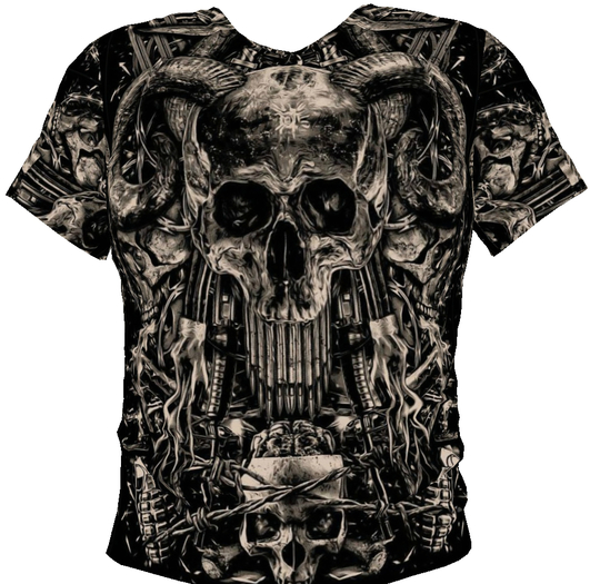 Second Life Marketplace - Weapons Of Death T-Shirt (Mesh)