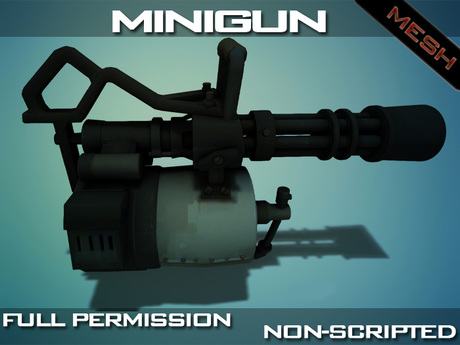 Second Life Marketplace - Minigun