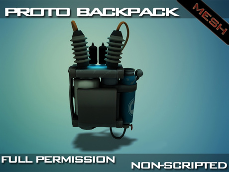 Second Life Marketplace - Proto Backpack