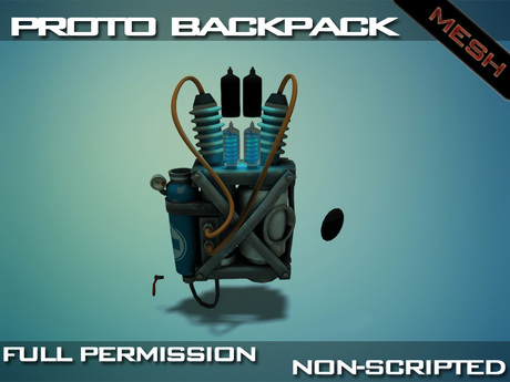 Second Life Marketplace - Proto Backpack