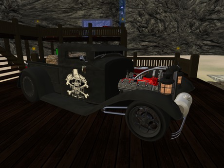 Second Life Marketplace - Pirate rat rod