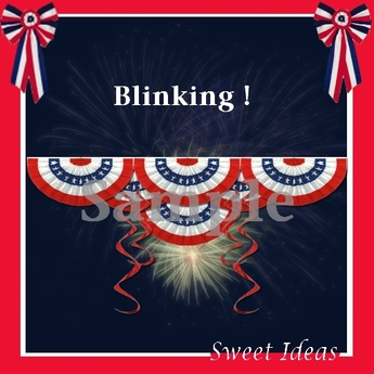 Second Life Marketplace - Sweet Ideas * Patriotic Blinking Flags ...