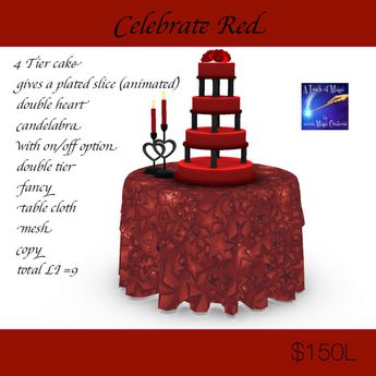 Second Life Marketplace - Celebrate RED ( crate)