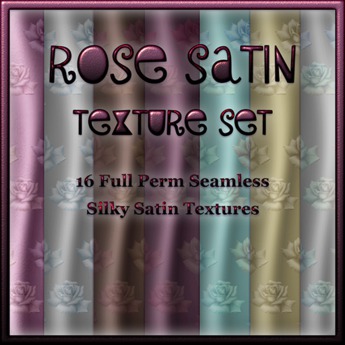 Second Life Marketplace - **NEW** Rose Satin Texture Set - 16 High ...