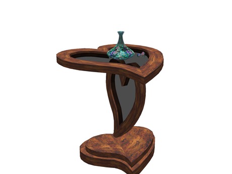 Second Life Marketplace - With Love Heart table and bottle(crate)