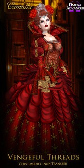 Second Life Marketplace - Vengeful Threads - Womens- Carmilla w/ Omega