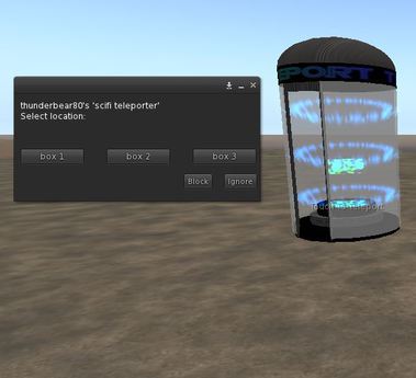 Second Life Marketplace - scifi teleporter
