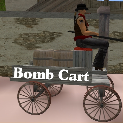 Second Life Marketplace - Bomb Cart Boxed