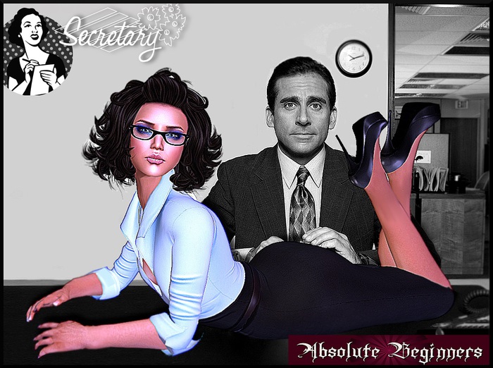 Second Life Marketplace - II AB II --- Avatar SECRETARY Girl