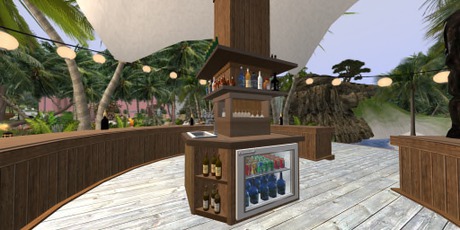 Second Life Marketplace - Malibu Pool Bar