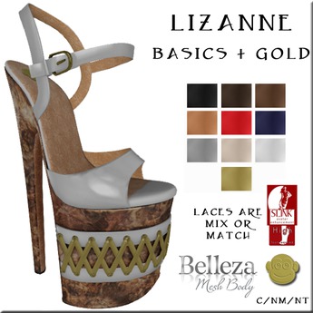 Second Life Marketplace - BM Lizanne Platforms Basics